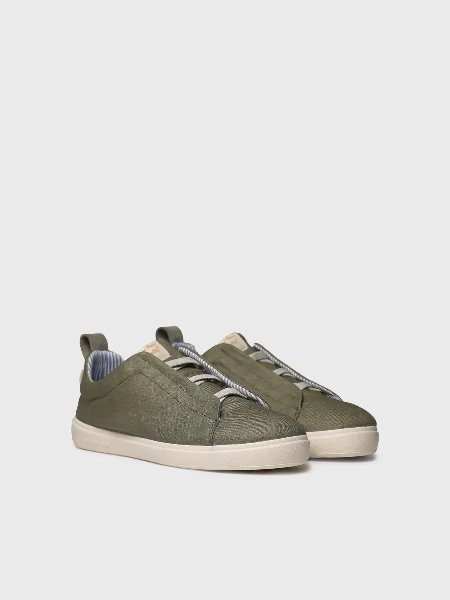 Zapatilla deportiva de hombre con cordones elásticos | IKER-L